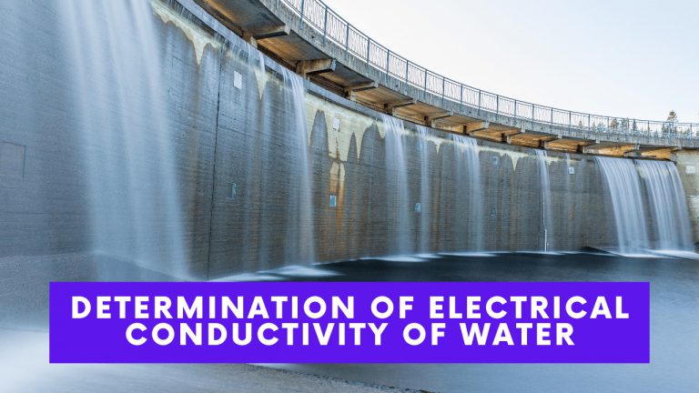 Determination of Electrical Conductivity of Water - Construction How