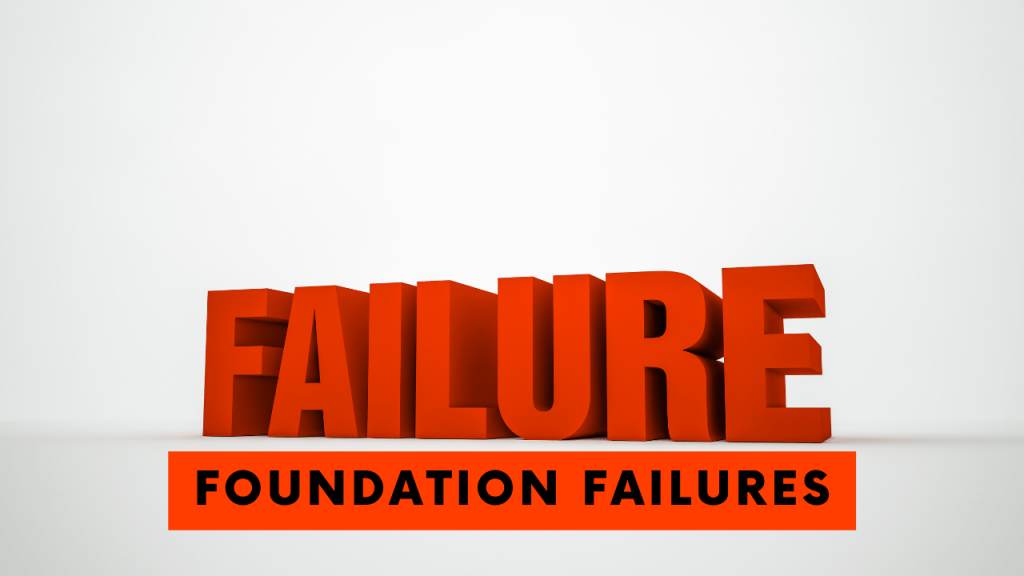 Foundation failures - Construction How