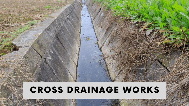 Cross drainage works - Construction How