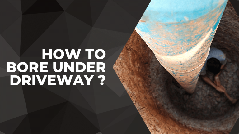 How To Bore Under Driveway? | Construction How