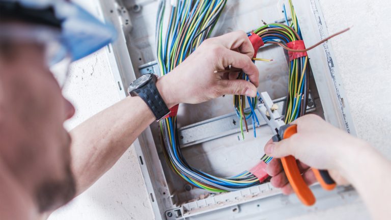 How To Run Overhead Electrical Wire To Garage - Construction How