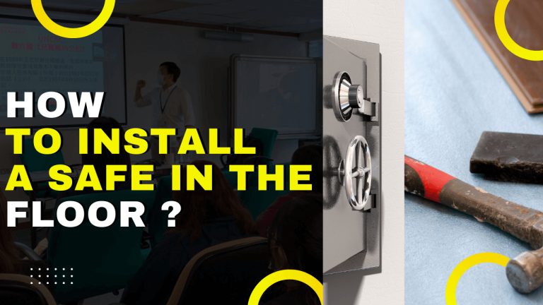 How To Install A Safe In The Floor - Construction How