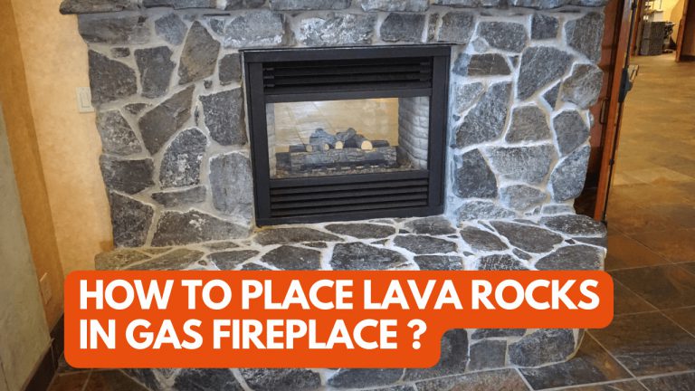 How To Place Lava Rocks In Gas Fireplace - Construction How