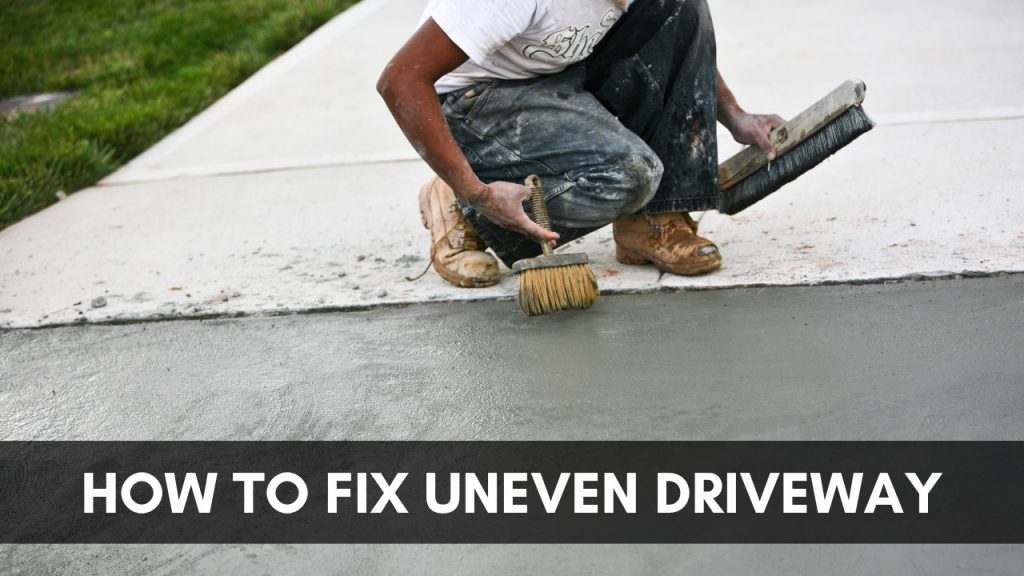 How To Fix Uneven Driveway Pavers at Matthew Calzada blog