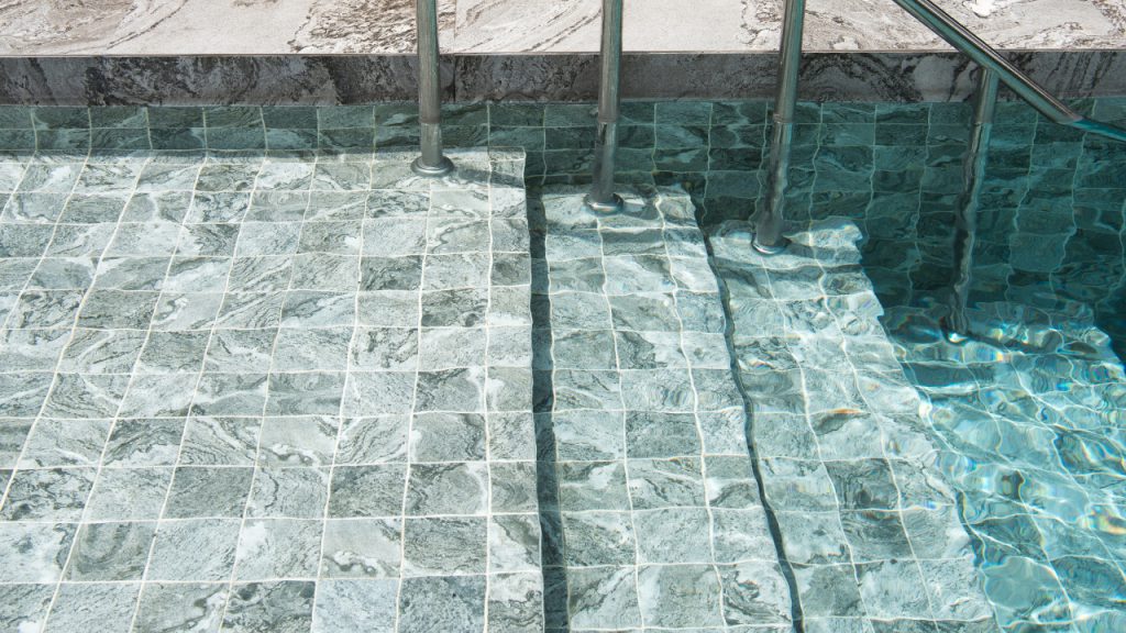 How To Tile A Swimming Pool In Mosaic Tiles